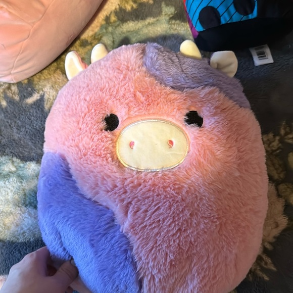 Squishmallows | Toys | Patty The Cow Fuzzamllows Squishmallow Nwt ...